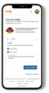 Credly Mobile Applications